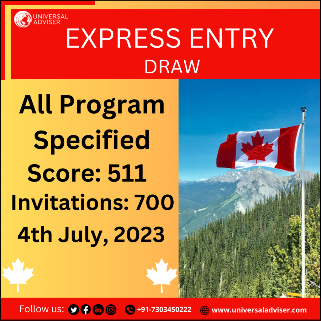 Surprising All-Program Draw: IRCC Invites 700 Express Entry Candidates