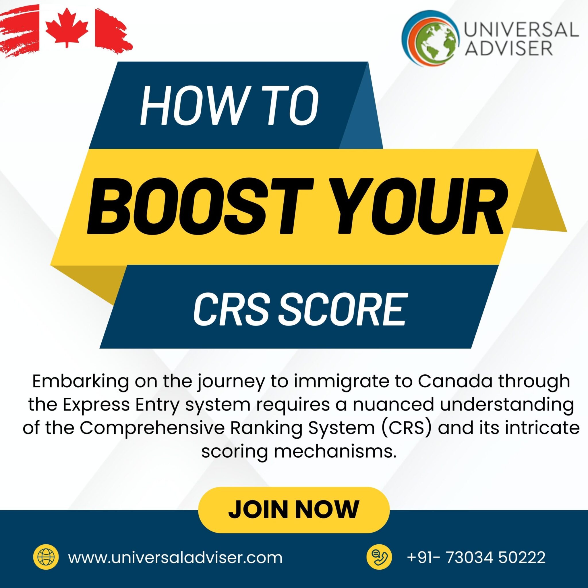 How to Increase CRS Score?