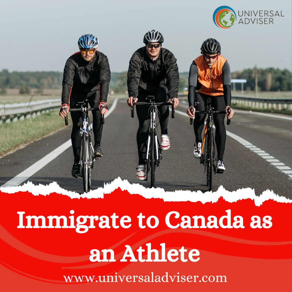 Immigrate to Canada as an Athlete